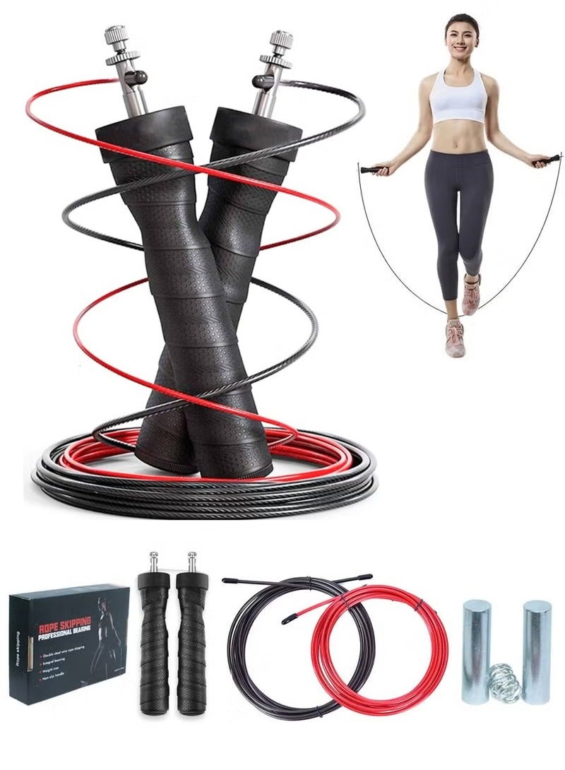 PYC Professional Steel Wire Jump Rope For Skipping Workout, Weight Loss ...