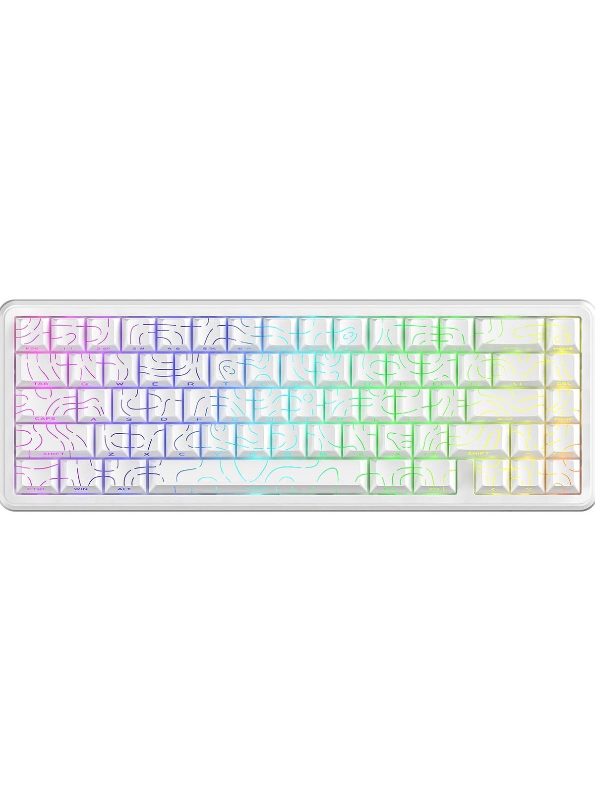 Attack Shark X65 HE Wired Rapid Trigger Magnetic Switch 65% Mechanical ...