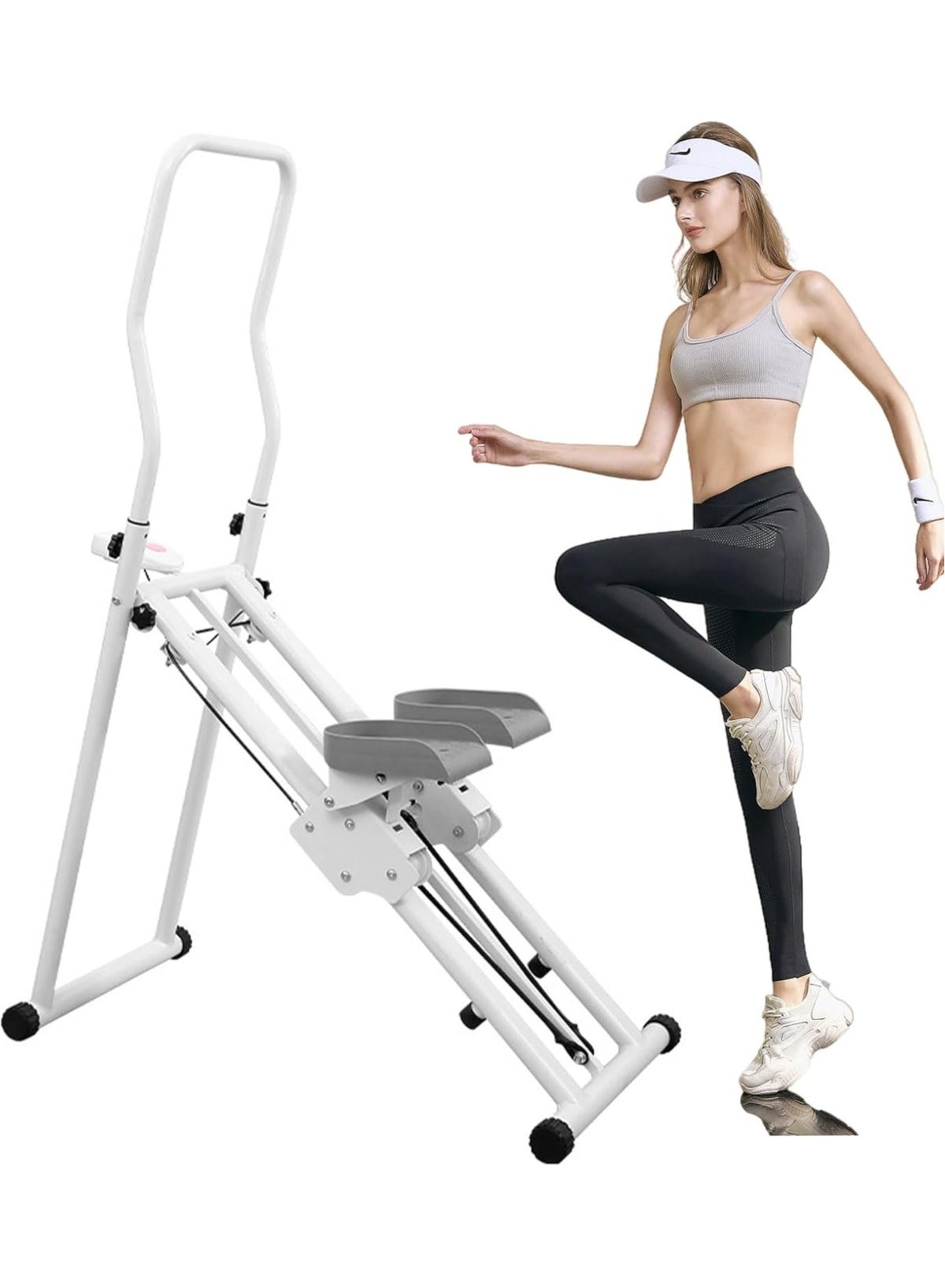 Jourvent Indoor Multi-Functional Stepper Stair Climbing Machine, a ...