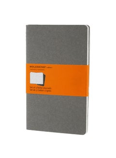 MOLESKINE Set of 3 Ruled Cahier Journals Pebble Grey UAE | Dubai, Abu Dhabi
