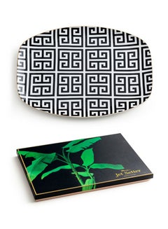 Rosanna Greek Key Tray Set Black UAE | Dubai, Abu Dhabi