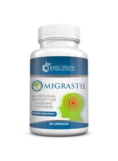 Migrastil Natural Migraine Relief B1 - 60 Vegetarian Capsules UAE ...