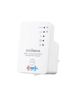 Edimax N300+ Concurrent Dual-band Universal Wi-Fi Extender 300 Mbps ...