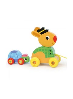 vilac The Hare And The Tortoise Pull Along Musical Toy UAE | Dubai, Abu ...