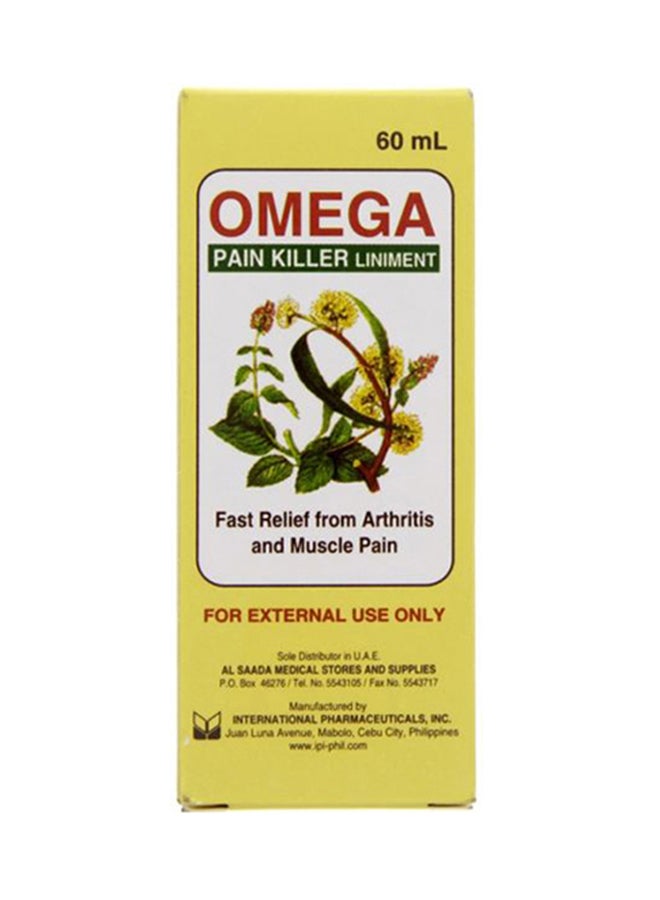 Omega Fast Relief Pain Killer Liniment | Best Price KSA | Riyadh, Jeddah