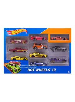 HotWheels 10-Piece Gift Die-Cast Car Set UAE | Dubai, Abu Dhabi