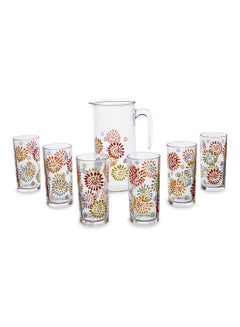 Decover Pack of 7 Marisol Water Set Multicolour Standard UAE | Dubai ...