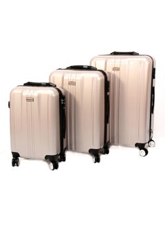 Discovery 3-Piece Prestige Trolley Luggage Set With Scale And Tracker ...