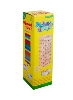 Generic 48-Piece Wooden Building Blocks KSA | Riyadh, Jeddah