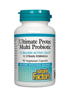 natural Factors Ultimate Probiotic Multi Probiotic - 90 Vegetarian ...