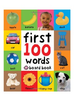 تسوق وFirst 100 Words كتاب printed_book_board_book english - 10/5/2011 ...