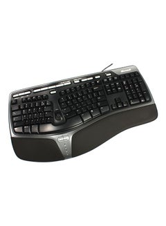 Microsoft Natural Ergonomic 4000 Keyboard Black UAE | Dubai, Abu Dhabi