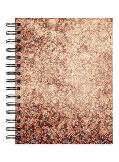 LOUD UNIVERSE Old Rose Spiral A4 Hard Bind Notebook Brown UAE | Dubai ...