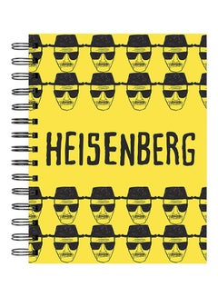 LOUD UNIVERSE Heisenberg Breaking Bad Spiral A4 Hard Bind Notebook ...