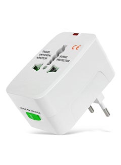 Generic Universal Global Standard Plug Adapter White Egypt | Cairo, Giza