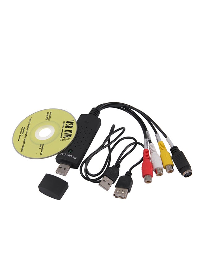 Generic Easy CAP USB Video Adapter Multicolour | Best Price KSA ...