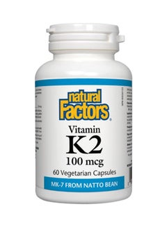 natural Factors Vitamin K2 - 60 Capsules UAE | Dubai, Abu Dhabi