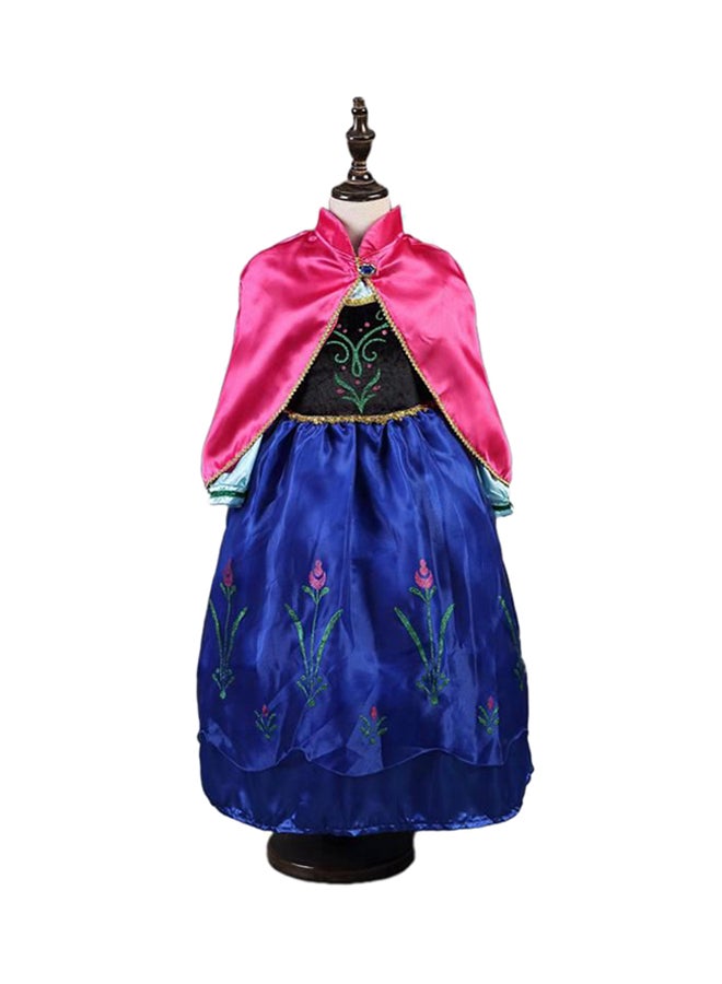 Disney FROZEN Princess Anna Lace Paisley Costume | Best Price KSA ...