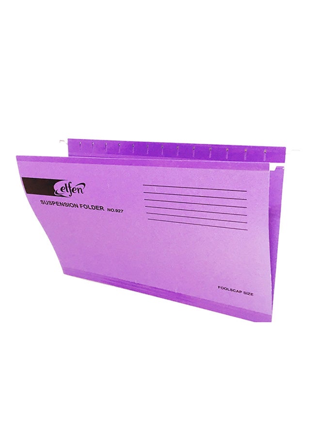 elfen 50-Piece Deluxe Suspension File Folder Set Voilet | Best Price ...