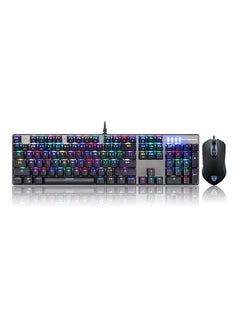 Motospeed RGB Backlit Mechanical Keyboard With Mouse Black | Best Price ...