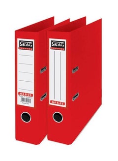 SKAG Lever Arch Box File Red UAE | Dubai, Abu Dhabi
