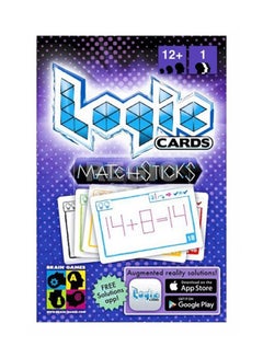 Brain Games Logic Cards Matchsticks - Math Brain Teaser Card Game UAE ...