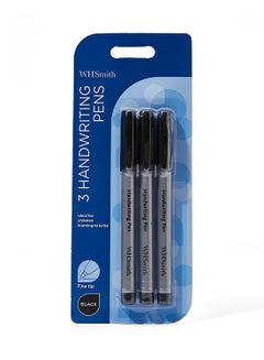 WH Smith 3-Piece Handwriting Pens Grey UAE | Dubai, Abu Dhabi