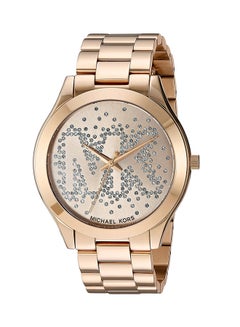 تسوق مايكل كورس وساعة يد سليم رن أوي بعقارب طراز MK3590 للنساء أونلاين ...