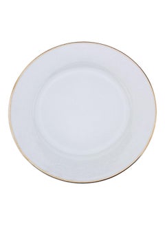 Shallow Porcelain Plate White/Gold UAE | Dubai, Abu Dhabi