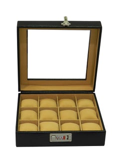 LAVERI LEATHER unisex 12-Piece Watch Organizer | Best Price UAE | Dubai ...