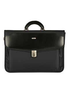 Regency Push Lock Closure Messenger Bag Black UAE | Dubai, Abu Dhabi