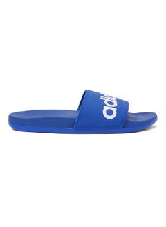 Adidas Adilette Comfort Slip On Slides Collegiate Royal/Footwear White ...