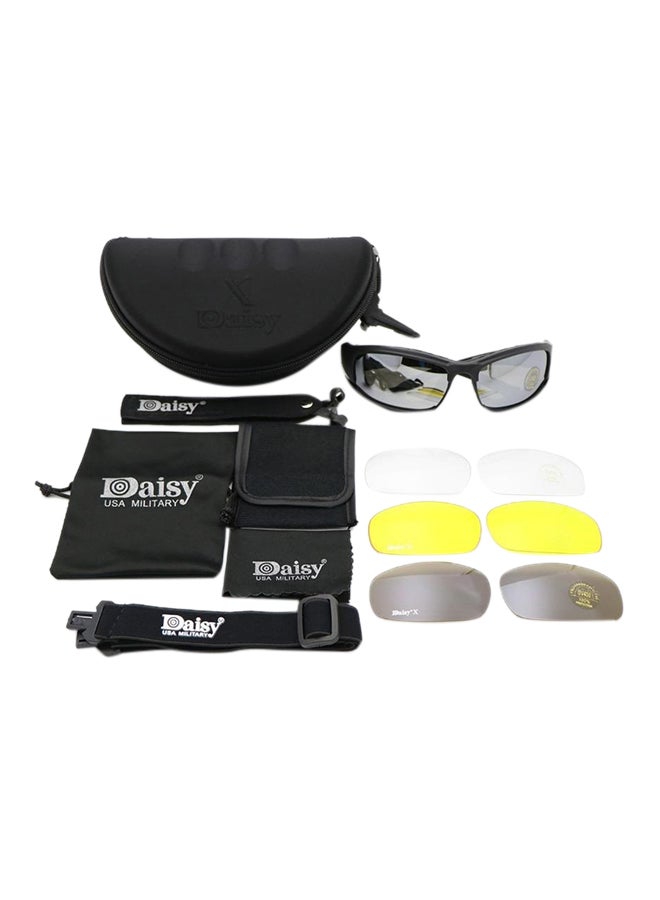 Daisy 10 Piece X7 Military Goggles Bulletproof Army Polarized Eyewear ...