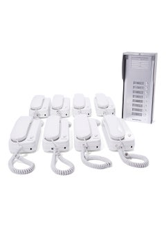 Nippotec 8 Way Audio Door System White UAE | Dubai, Abu Dhabi