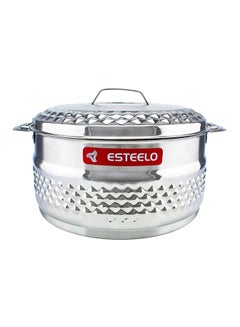 Esteelo Stainless Steel Casserole Silver 4000ml UAE | Dubai, Abu Dhabi