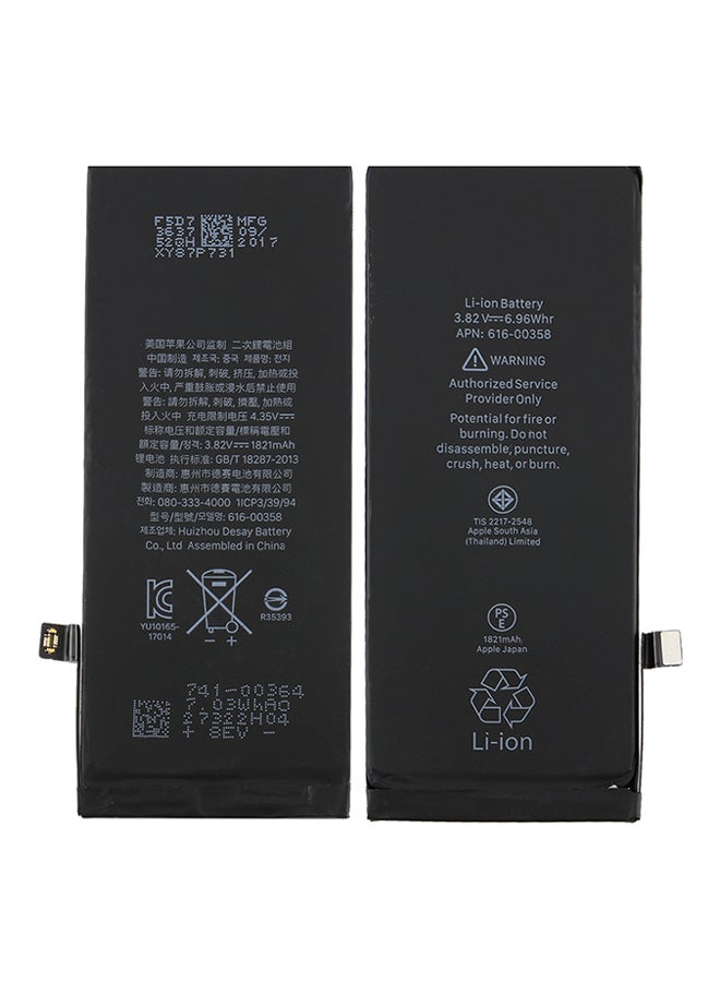 Generic Li-Ion Battery For Apple iPhone 8 Black | Best Price UAE ...