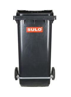 SULO Plastic Bin With Pedal Black 120Liters KSA | Riyadh, Jeddah