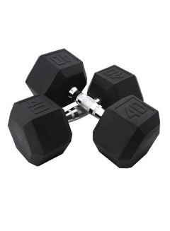 Generic Set Of Hex Dumbbells 2x40pounds UAE | Dubai, Abu Dhabi