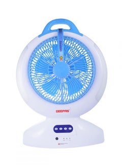 GEEPAS Rechargeable Table Fan GF7777 White/Blue UAE | Dubai, Abu Dhabi