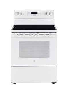 GENERAL ELECTRIC 4-Burner Cooking Range With Hotplate 220V JCB735DIWW ...