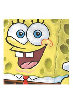 Amscan 16-Piece SpongeBob Tissue Set Tableware Party Supplies KSA ...