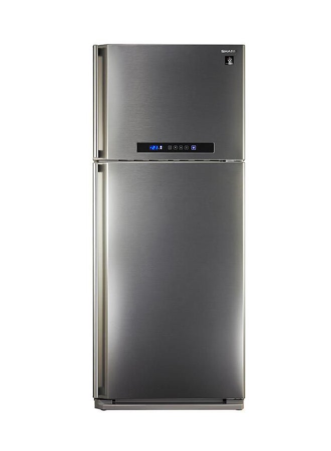 SHARP Double Door Refrigerator 450L SJ-PC58A(ST) Silver | Best Price ...