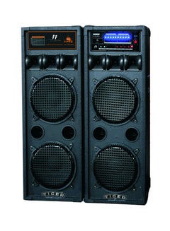 تسوق تايجر ومكبر صوت خشبي بتأثير صوت جهير فائق TG-14000 أسود أونلاين في مصر