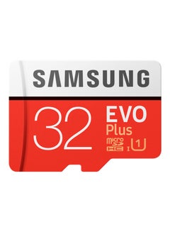 Samsung EVO Plus MicroSD Card With Adapter Red/White/Black UAE | Dubai ...