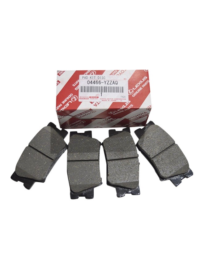 TOYOTA Genuine Rear Disc Brake Pad Kit For Toyota Camry 2010-2015 ...