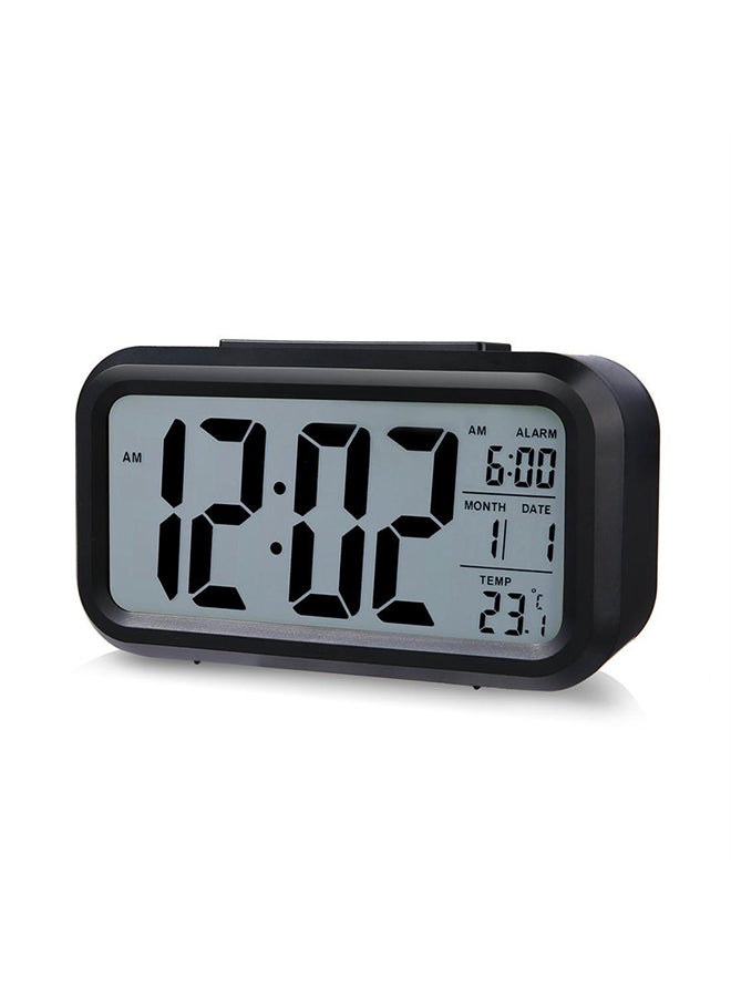 Generic LED Digital Electronic Alarm Clock Black 130 x 72 x ...