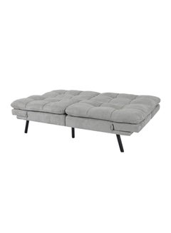 Micasa 2-Seater Convertible Sofa Bed Grey KSA | Riyadh, Jeddah
