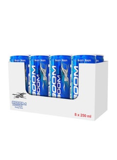 Boom Boom Energy Drink 250ml Pack of 8 | Best Price UAE | Dubai, Abu Dhabi