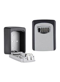 Generic Key Storage Safe Black/Silver 12.2x8.8x4cm KSA | Riyadh, Jeddah