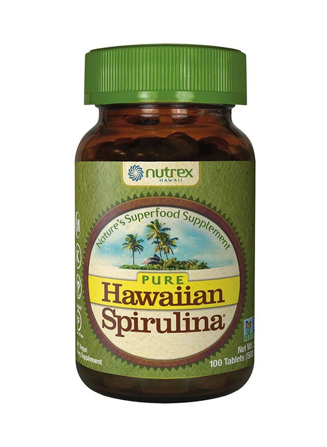 Nutrex Hawaii Pure Hawaiian Spirulina - 100 Tablets | Best Price UAE ...